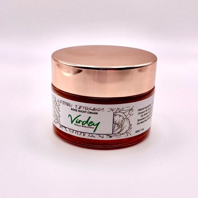 Rose Night Cream - Virdey Bella Naturale